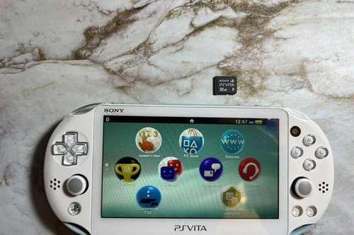 Sony Ps vita Slim 2006 Light Blue/White