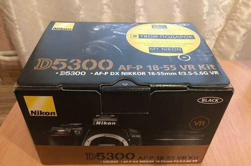 Продам зеркальный фотоаппарат Nikon d5300