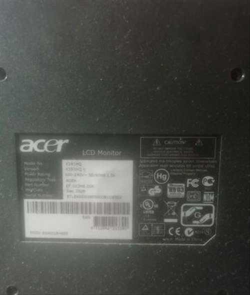 Монитор Acer X193HQ