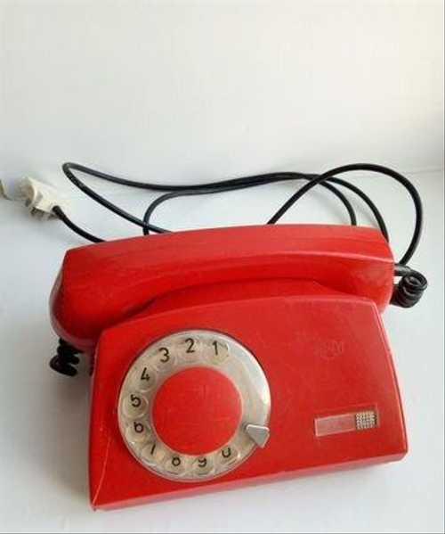 Телефон дисковый RWT Польша 1980г