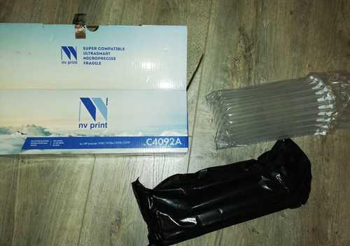 Тонер-картридж NV Print C4092A, новый