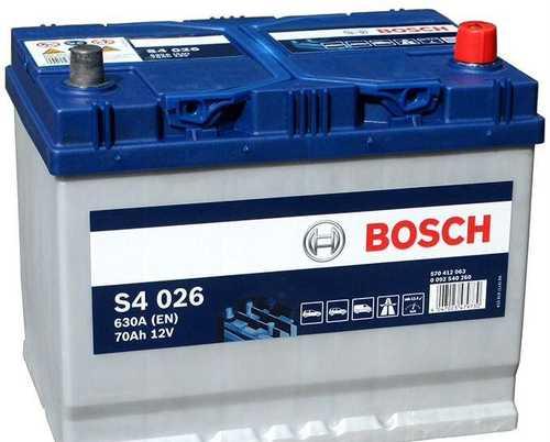 Аккумулятор Bosch S4 026 70 Ач
