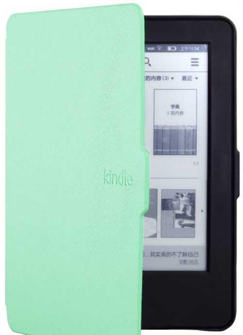 Amazon Kindle 6 Обложка Light Green