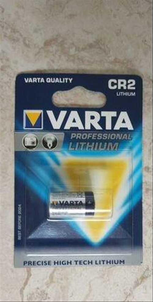 Батарейка Varta CR2 Lithium 3V