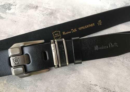 Стильный кожаный ремень Massimo Dutti