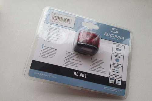 Велосипедный фонарь задний Sigma RL401 (Germany)