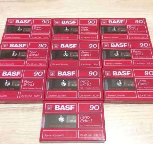 Аудиокассеты basf Ferro Extra 90 (Германия) 1988 г