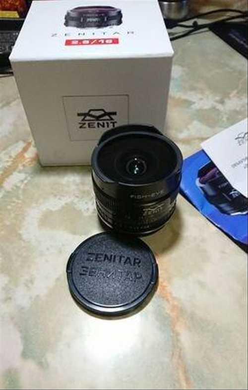 Объектив Zenit Zenitar-C 16mm f/2.8 для Canon EF