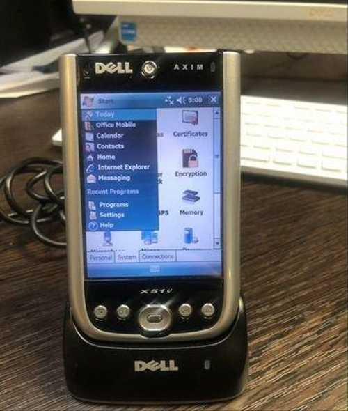 Dell axim x51v / кпк dell axim