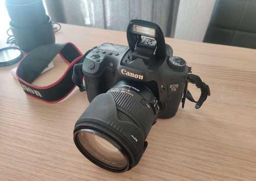 Canon 7D + Sigma 18-135