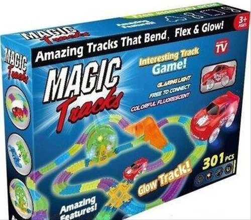 Игровой набор Magic Tracks 301 деталь