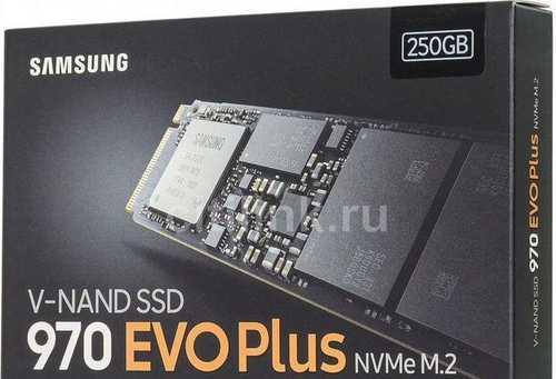 SSD накопитель Samsung 970 EVO Plus 250 Гб