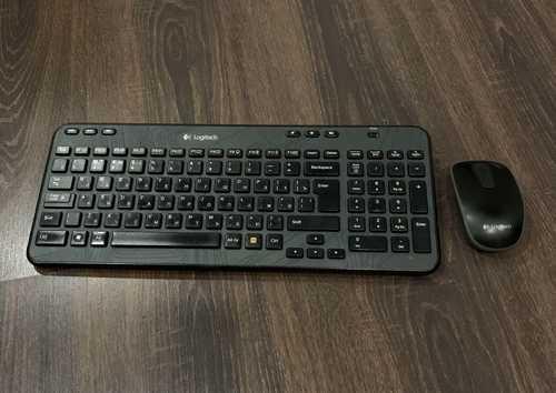 Клавиатура и мышь Logitech