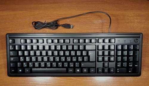 Клавиатура проводная HP Keyboard 100