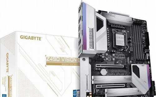 Новая мат.плата Gigabyte Z490 Vision G LGA1200 ATX