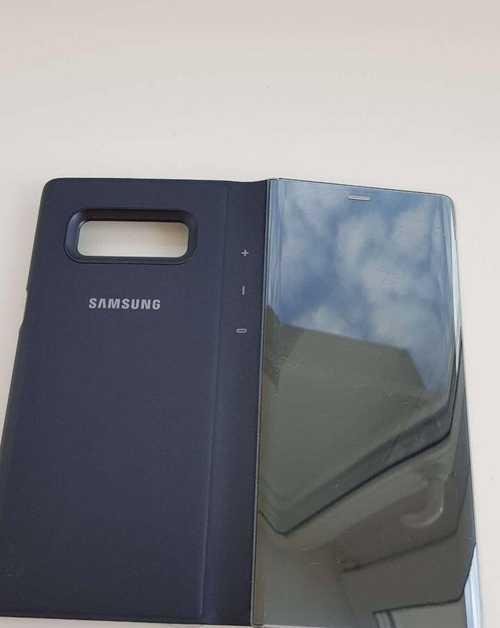 Чехол samsung note 8, clear view cover