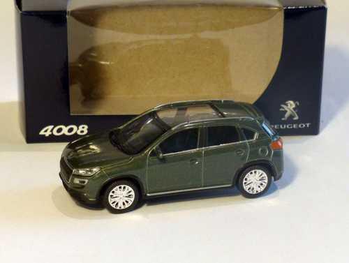 Norev 1/64 Peugeot 4008 (Olive Green)