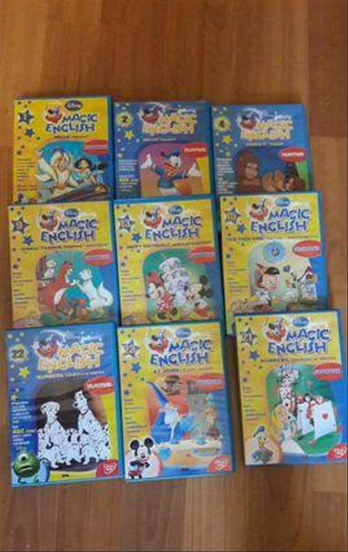 Диск Magic english (disney)