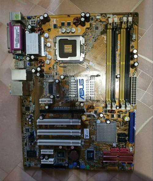 LGA 775 материнка asus P5LD2 rev.2.01G