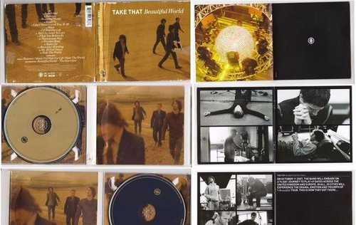 CD фирменные Take That, Madonna, Uriah Heep