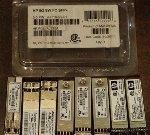 SFP модули 4гбит 8гбит 850nm Multimode HP