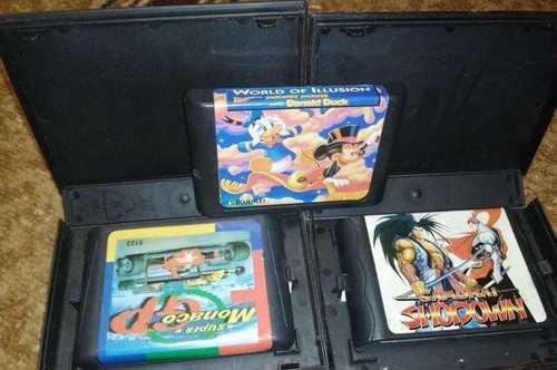 Картриджи sega