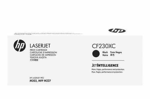 HP CF230XC тонер-картридж черный (оригинал + короб
