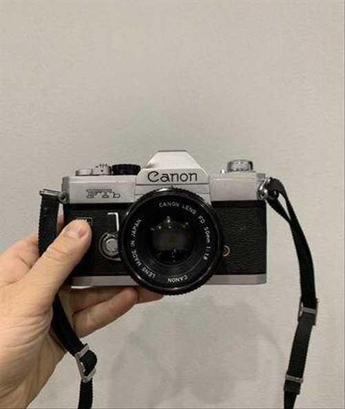 Плёночный фотоаппарат canon ftb ql