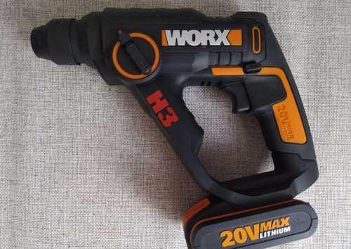 Перфоратор аккумуляторный Worx WX390.1 Li-Ion 20 В