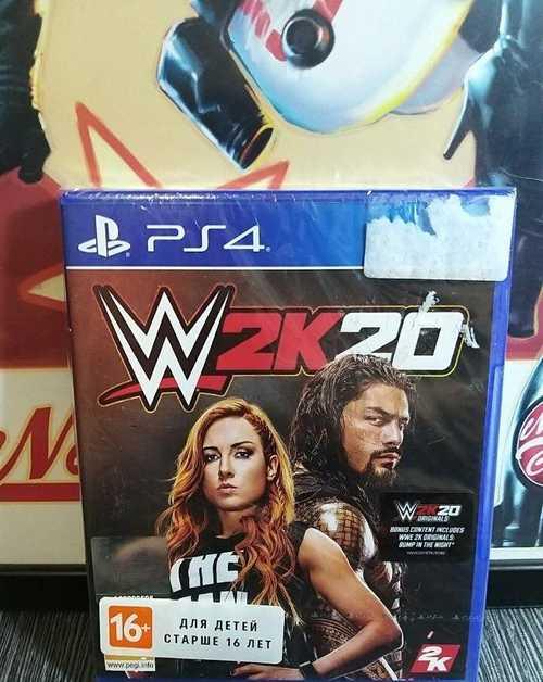 WWE 2K20 (PS4) запечатан