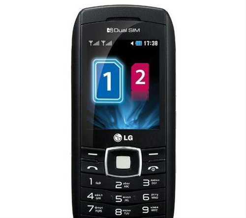 LG GX300 Black Dual Sim