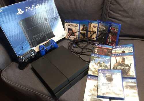 Sony PS4 PlayStation + игры