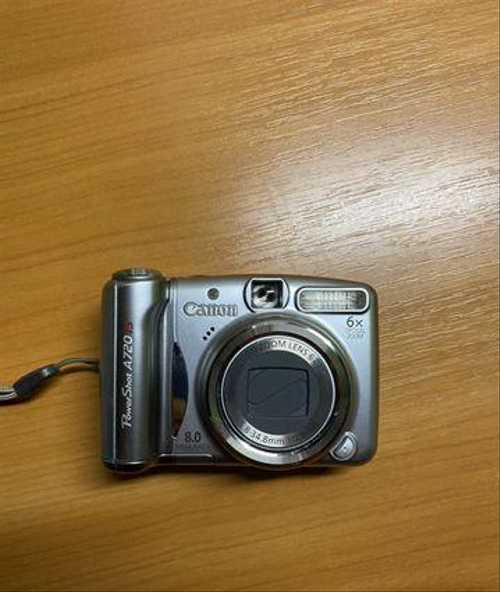 Canon powershot a720 IS фотоаппарат цифровой