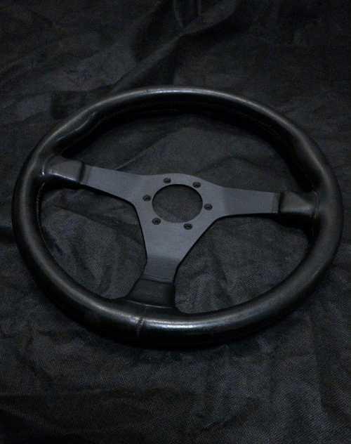 Спортивный кожаный руль Nardi Gara 3