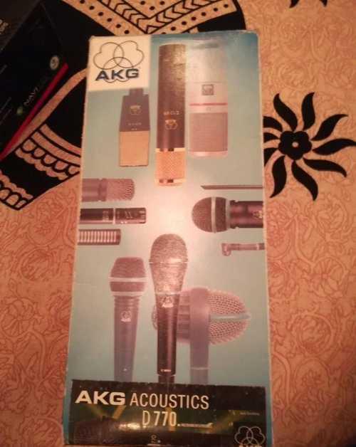Микрофон AKG D770