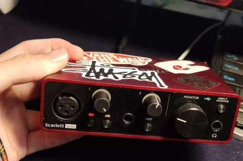 Звуковая карта focusrite scarlett solo 3rd gen