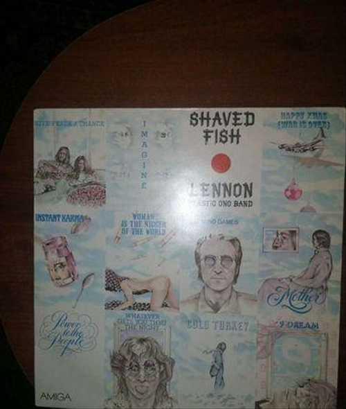 John Lennon Shaved Fish