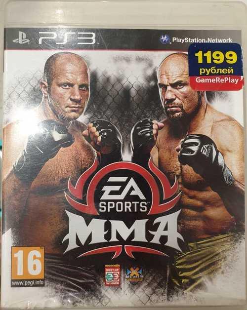 Игра для приставки PS3 MMA EASports