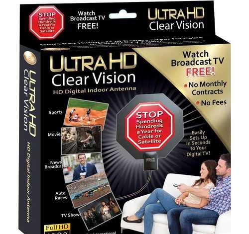 Цифровая антенна Ultra HD Clear Vision оптом