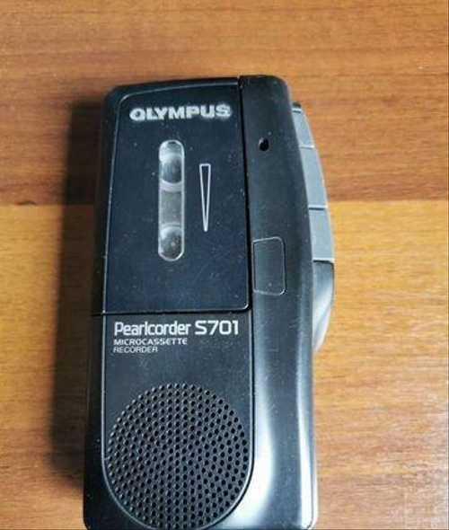 Кассетный диктофон olympus pearlcoder s701