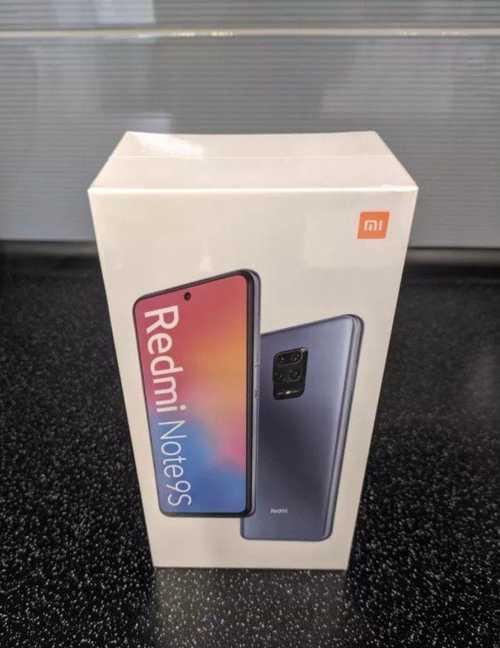 Xiaomi Redmi note 9s 6/64 Запечатан Global