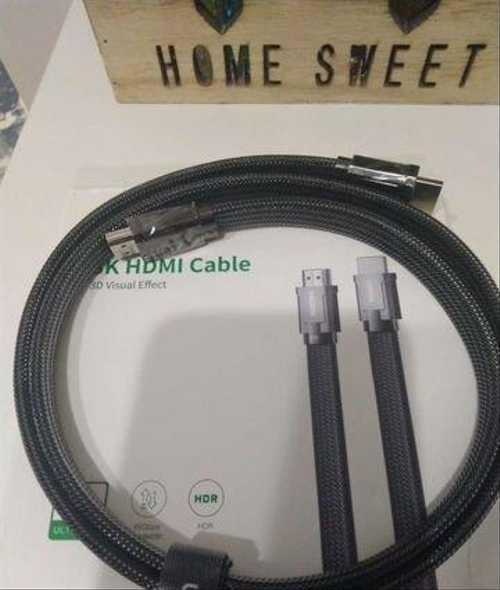 8k hdmi кабель ugreen 1м