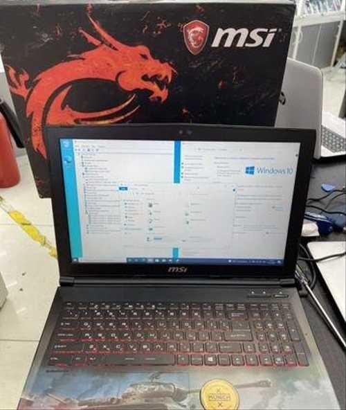 Ноутбук игровой MSI GP62M 7Rex