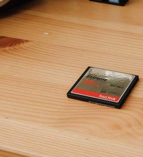 SanDisk Extreme CompactFlash 120MB/s 128GB