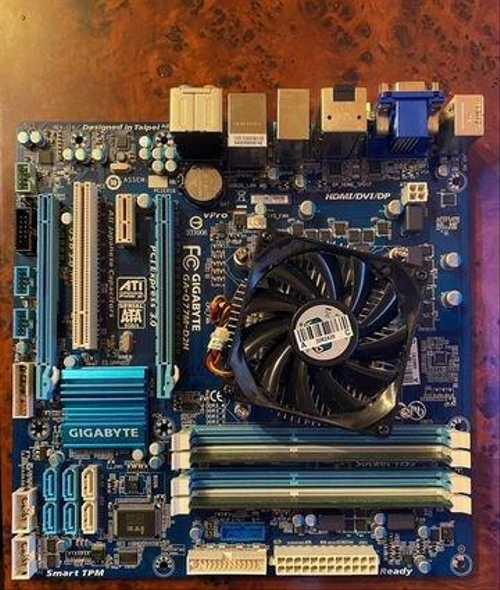 Материнская плата Gigabyte LGA1155 GA-Q77M-D2H