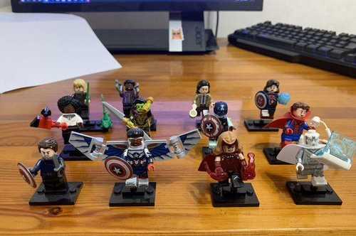 Lego minifigures marvel полная коллекция