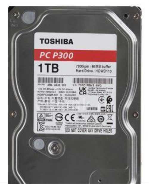Жесткий диск Toshiba 1тб
