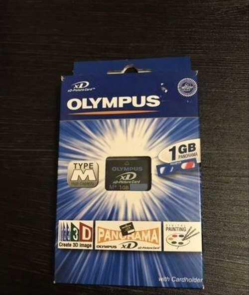 Карта памяти olympus XD 1GB