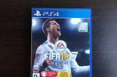 Игра Fifa18 на PS4