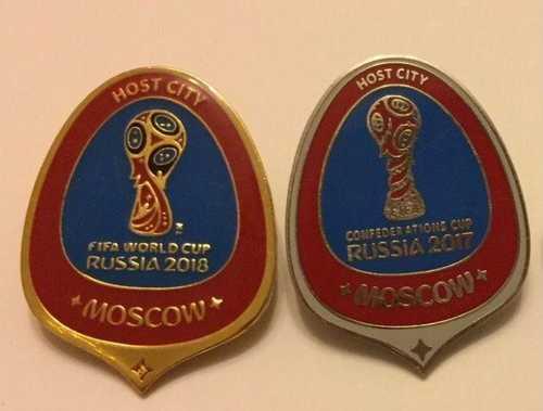 Значки с чм 2018